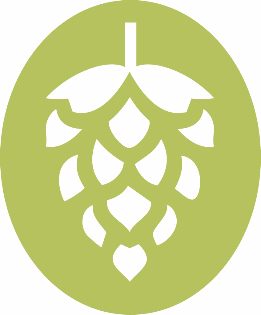Tri-Valley-Logos-Outlines_Beer Hop Icon Oval Dark - Visit Tri-Valley